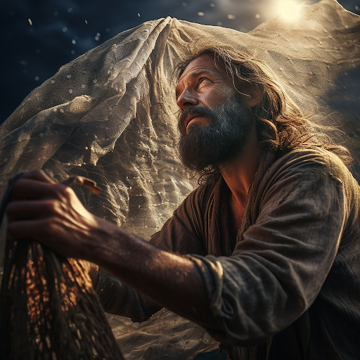 Peter’s Fishing Net - Daily Bible Miracles