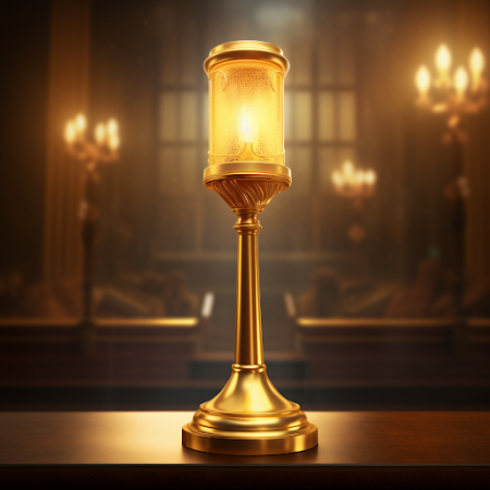 The Golden Lampstand - Daily Bible Miracles